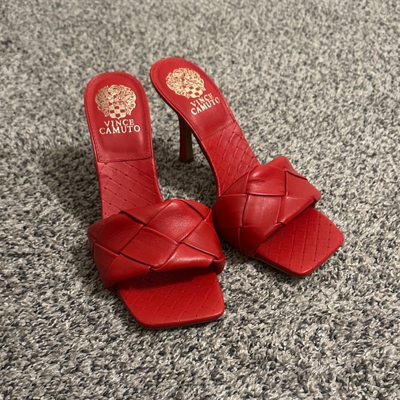 Vince Camuto Red Heels